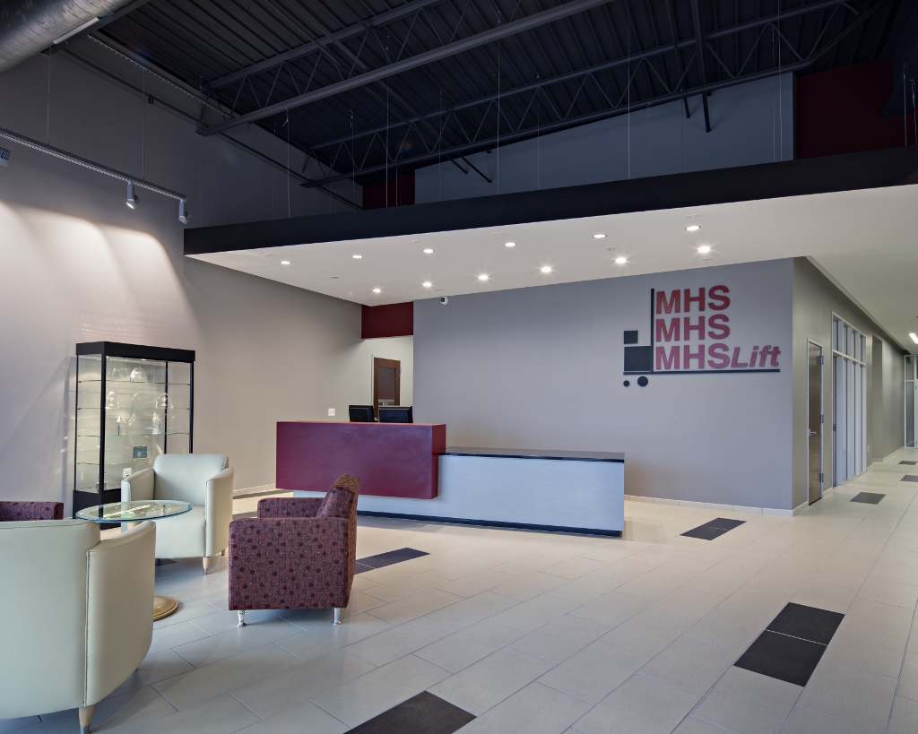 MHS Lift Corporate Office Renovation Design Build | The Bannett Group
